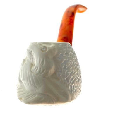Run Rabbit Run Meerschaum Tobacco Pipe M07101 - Paykoc Pipes