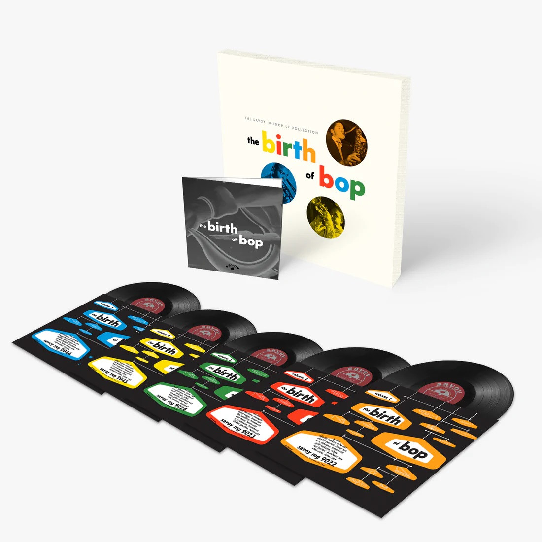 The Birth of Bop: The Savoy 10-Inch LP Collection - Various Artists (5 ...