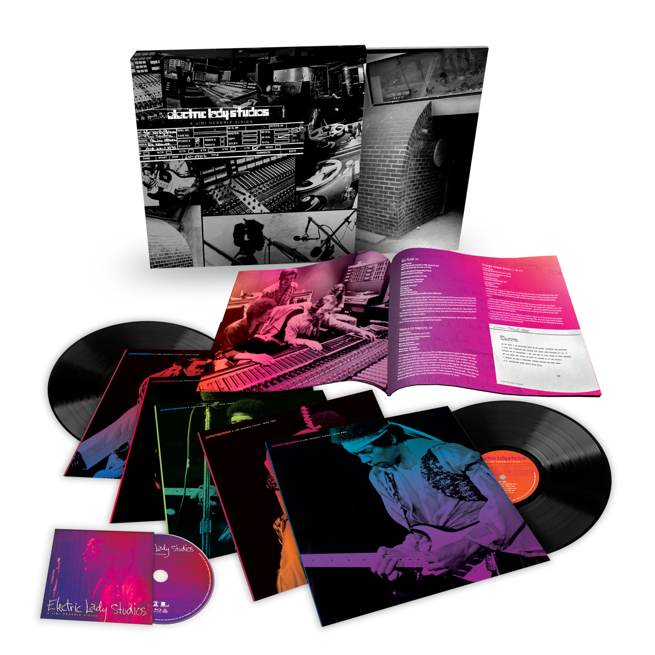 Jimi Hendrix - Electric Lady Studios: A Jimi Hendrix Vision (Vinyl 5LP ...