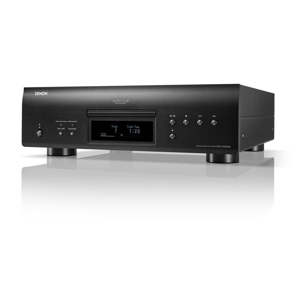 Denon - DCD-3000NE SACD/CD Player (Black) **OPEN BOX** - Music Direct