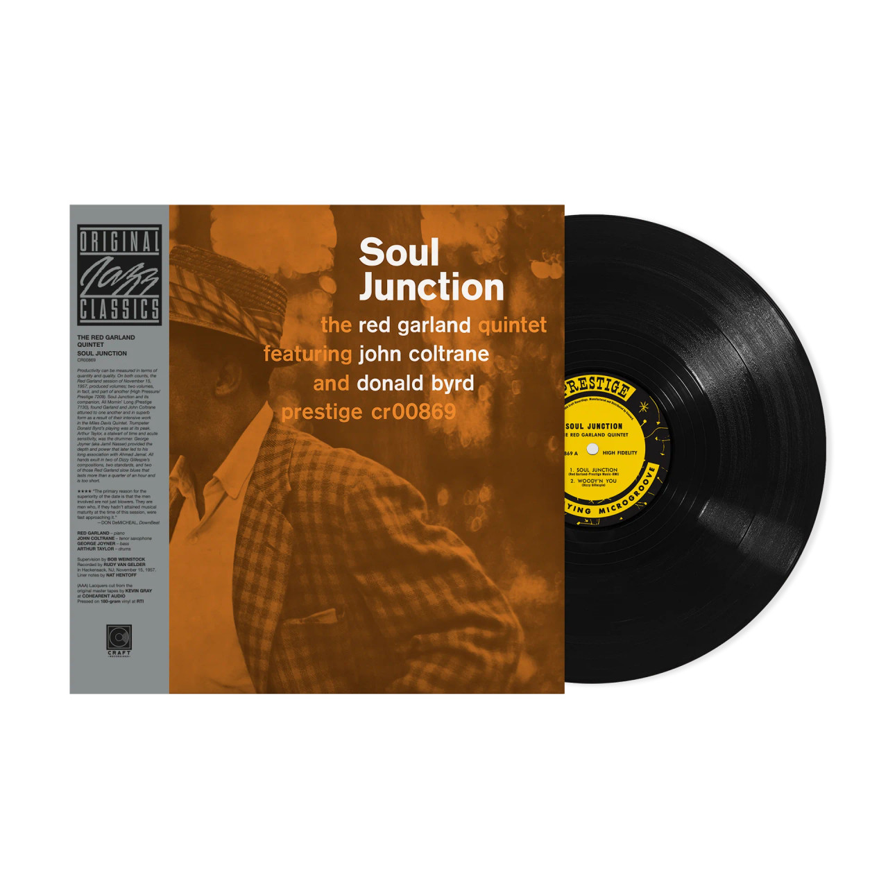 The Red Garland Quintet - Soul Junction: OJC Series (180g Vinyl LP ...