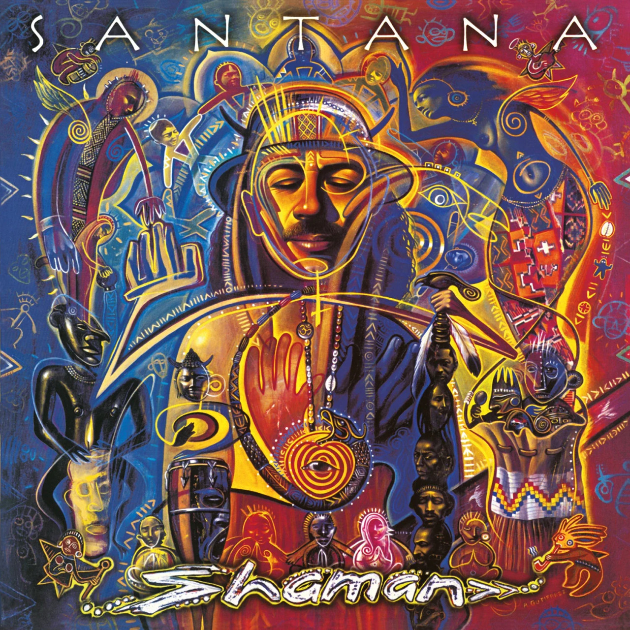 Santana - Shaman (Numbered Limited Ed. 180g Colored Vinyl 2LP ...