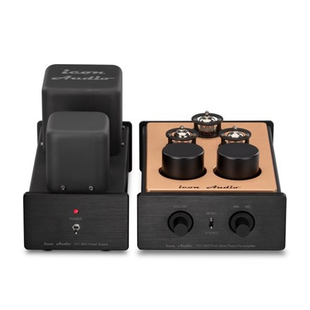 Icon Audio - PS1 MkII MM/MC Tube Phono Preamplifier - Music Direct