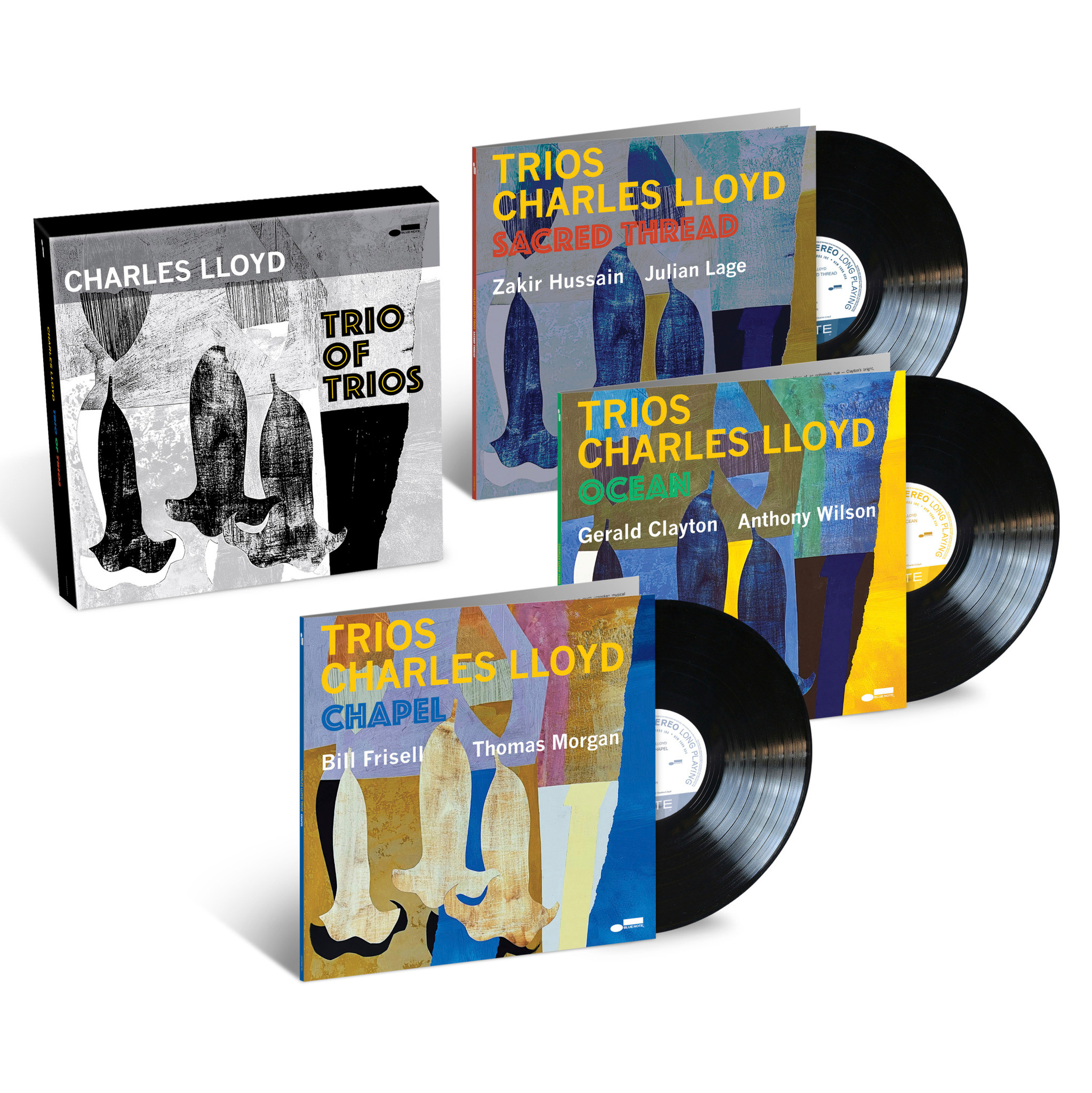 Charles Lloyd - Trio of Trios (180g Vinyl 3LP Box Set) - Music Direct