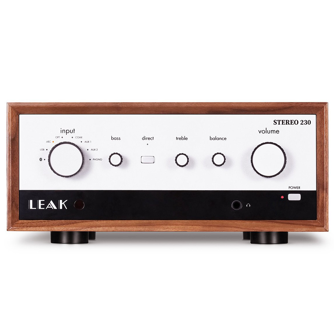 Leak - Stereo 230 Integrated Amplifier (Walnut) **OPEN BOX** - Music Direct