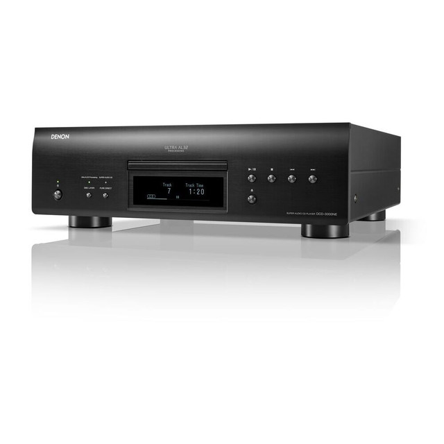 Denon - DCD-3000NE SACD/CD Player (Black) **OPEN BOX** - Music Direct