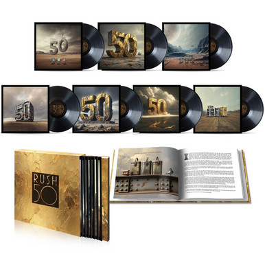 Rush - 50: Deluxe Edition (180g Vinyl 7LP + Book Box Set) * * * - Music ...