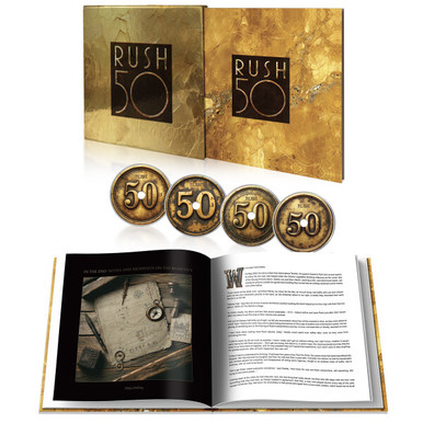 Rush - 50: Deluxe Edition (4CD + Book Box Set) * * * - Music Direct