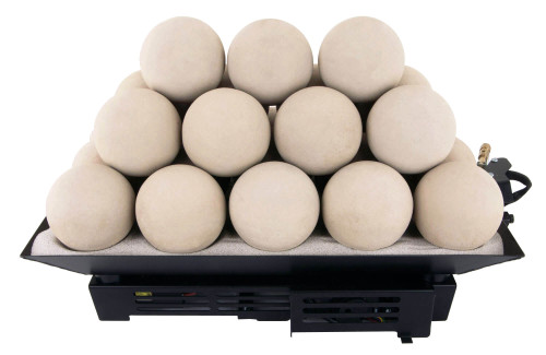 Rasmussen 4-inch FireBall Sets on a CS30 Burner