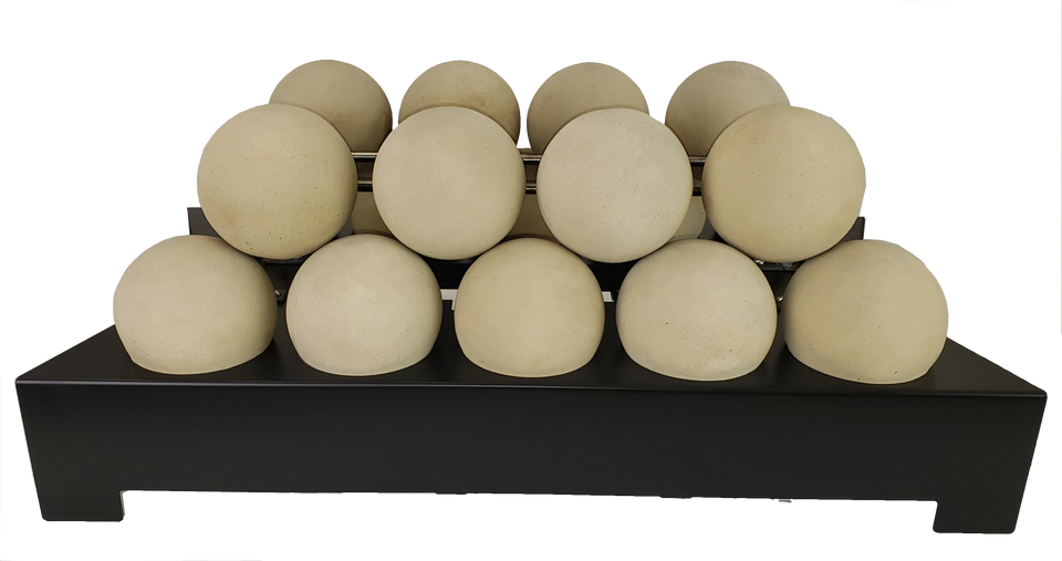 Vent-Free FireBall Sets on Black Painted Chassis