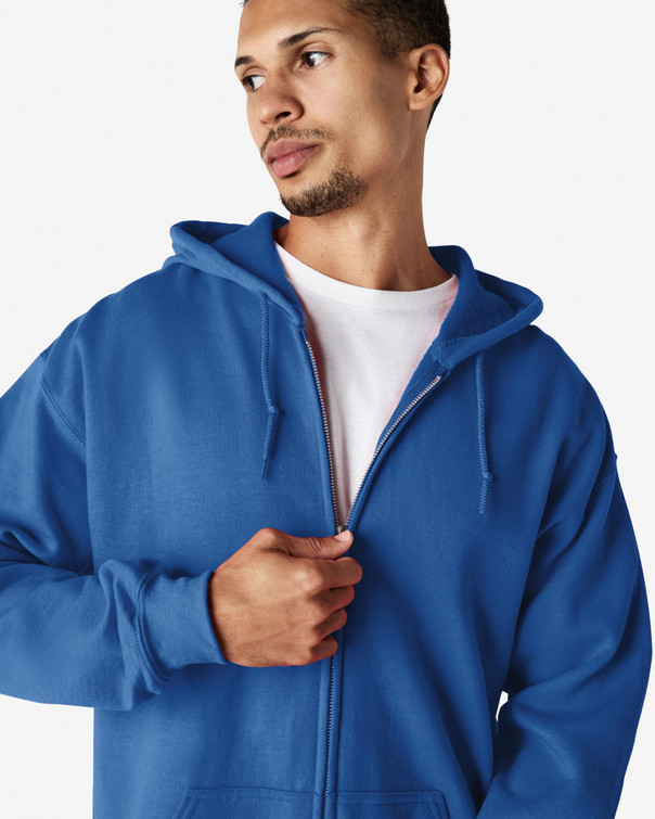 18600 | Gildan Heavy Blend Zip Hoodie | Classic Fit