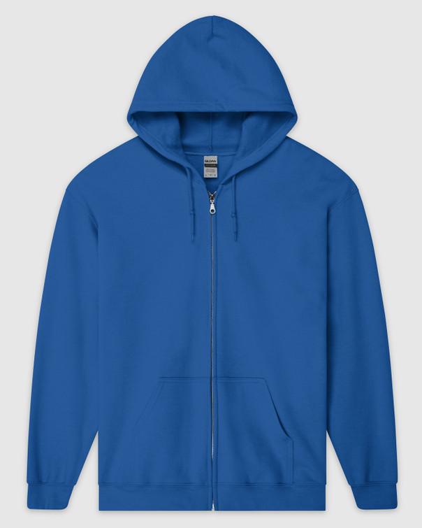 18600 | Gildan Heavy Blend Zip Hoodie | Classic Fit