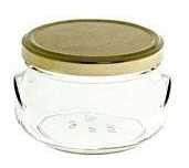 8 oz Glass Tureen Jar with Lid - 250 ml | Tureen Jars
