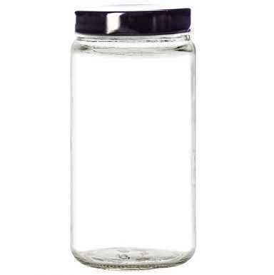 8 oz Glass Paragon Jar with Lug Lid - 53TW Closure | Jars