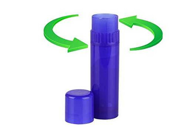 100 pcs 0.15 oz Royal Blue Lip Balm Tubes with Caps | Plastic Lip Balm ...