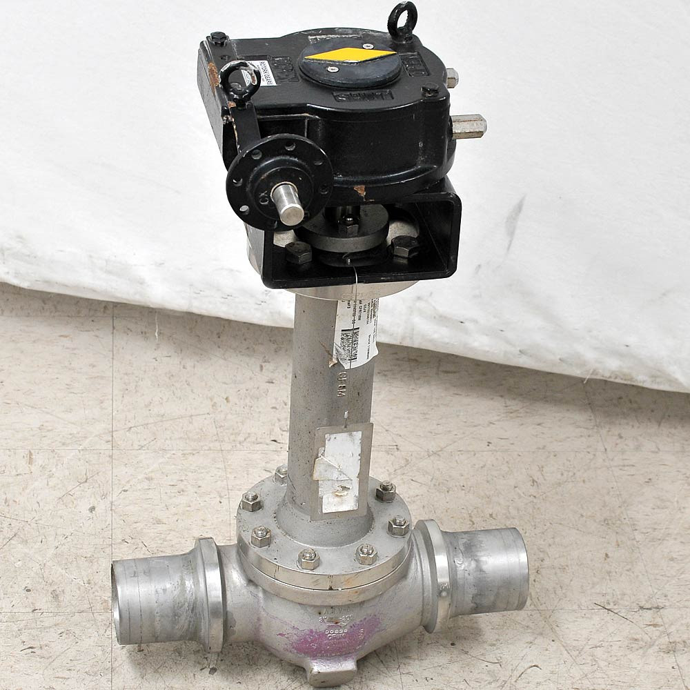 A.E.V. AEV Advanced C-CS 3" C-Ball Valve with Rotork AB Manual 1/4 Turn ...