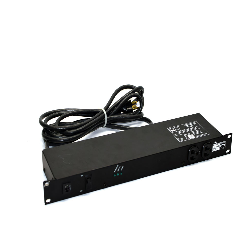 Leviton 5500-190 120VAC 15A 19" Rackmount Surge Protector w/ (12) 5-15R ...