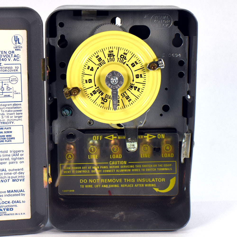 Diagrama de fiação do temporizador Intermatic T101