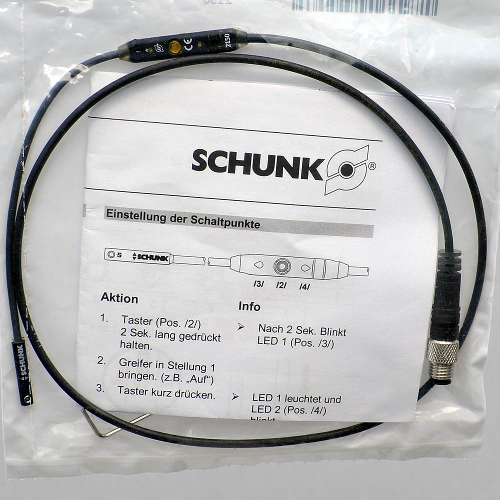 Schunk 0301370 Programmable Magnetic Switch Sensor