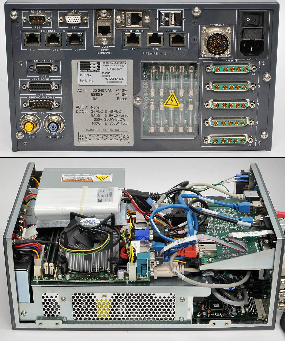 Brooks Razor 200mm Wafer Handling Pre Aligner Robot with Controller and ...