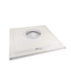 Titus PAR Steel 24" x 24" Perforated Return Ceiling Diffuser - White