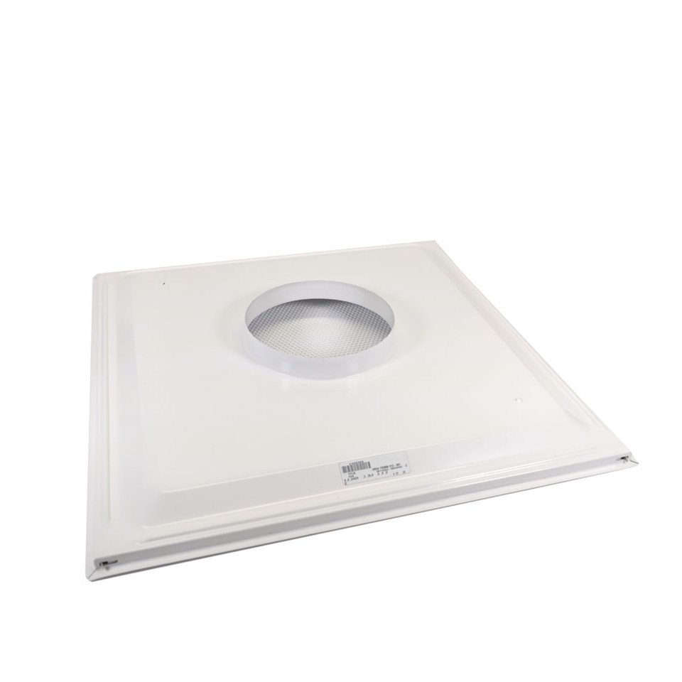 Titus PAR Steel 24" x 24" Perforated Return Ceiling Diffuser - White