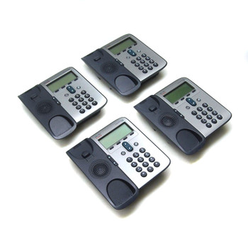 (4) Cisco CP-7906G Unified IP Phones VoIP Digital SCCP Business 7906 ...