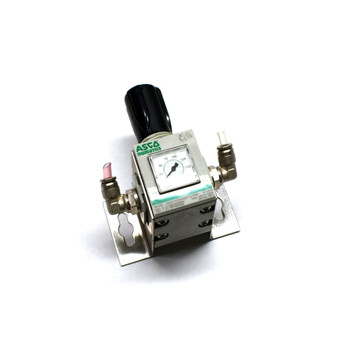 ASCO NUMATICS G651AR002F101G0 G1/4" Modular Pneumatic Regulator 7-125PSIG