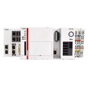 Beckhoff CX2040-0125 CPU Module w/ CX2500-0060, CX2100-0914, EL3356, EL9510