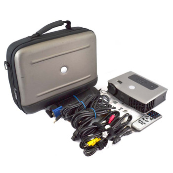 Dell 3400MP XGA Portable Projector 424 Lamp Hours 1500 Lumens w/ Carry Case