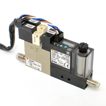 SMC ZX Vacuum Ejector Generator with ZSE3 Digital Pressure Switch and Filter