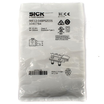 SICK IME12-04BPSZCOS Inductive Proximity Sensor Cylindrical M12 x 1 Dia ...