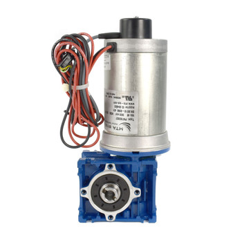 MTA Systems Type PM78D037 48VDC Motor w/ 17:1 Gearbox and Encoder