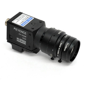 Keyence CV-035M Machine Vision Camera w/ F1.4/8mm Lens