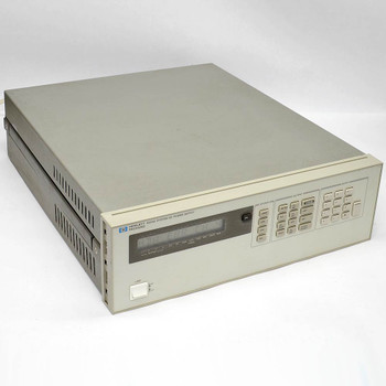 HP 6624A System DC Power Supply 4x 40W Outputs 0-7V, 20V, 50V HDW ERR ...