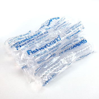 Fisherbrand Stackable 35mm x 10mm Polystyrene Petri Dish (140)