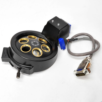 Olympus U-D6REM Sextuple Objective Turret Motorized Microscope Lens ...