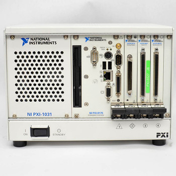 NI National Instruments PXI-1031 190871 Chassis w/ PXI-8175, 6713, 6527, 6031E
