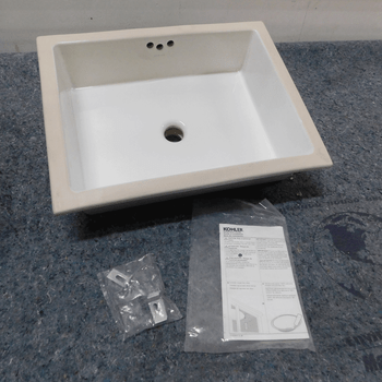 Kohler K-2330-0 Kathryn Under-Mount Bathroom Sink 19-3/4"L x 15-5/8"W