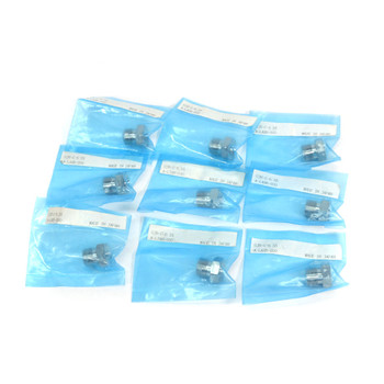 Fujikin UJR-C-6.35 Face Seal Fitting 1/4 in. Male Nut Stainless (9)