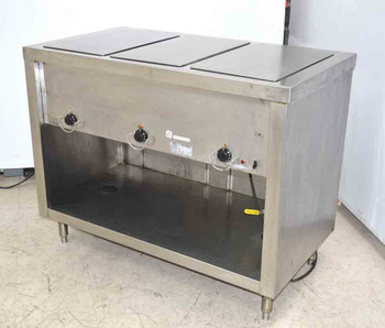 Duke E3CBSS M 46" Thermaduke 3-Well Hot Food Warmer Table 120V 2250W SS ...