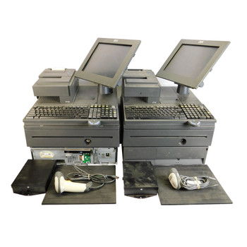 IBM 4800-J22 POS System Retail Cash Registers 700 Series w/ Scanner and ...