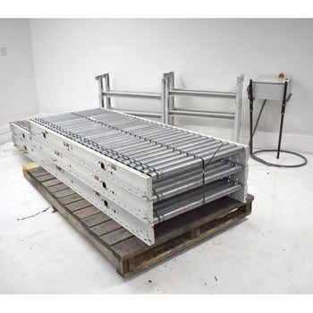 27.5 feet TGW IntelliROL Motorized 36" Roller Conveyor 34"W Steel w ...