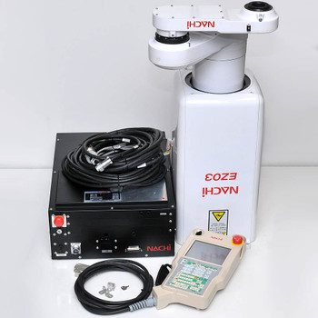 Nachi EX03 4-Axis Robot Arm with CFD Controller, CFDTP Teach Pendant ...