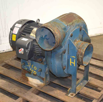 Clarage Twin-City Baldor 7.5Hp 3Ph Marine-Duty Centrifugal Exhaust CI ...