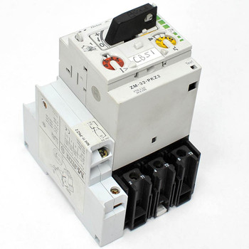 Moeller ZM-32-PKZ2 Motor Starter Magnetic Contactor Adjustable Trip ...