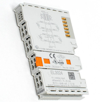 Beckhoff EL3024 EtherCAT 4-20mA Analog Input Terminal