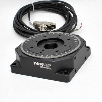 Thorlabs DDR100/M 4"10cm Motorized Direct Drive Rotation Stage 3Phase ...
