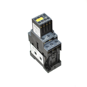 Siemens 3RT2025-1BB40 Contactor 24VDC W/ 3RH2911-1FA40 Aux Contact 10A 240V