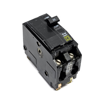 Square D QO250 Circuit Breaker 2-Pole 50A 120/240V 10kA